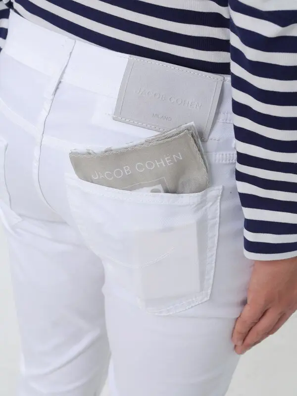 Jacob Cohen Slim Fit Denim Jeans - White