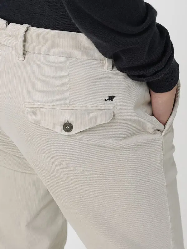 MASON'S Tailored Cotton Trousers