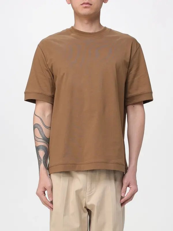 PAOLO PECORA Cotton T-shirt - Hazel