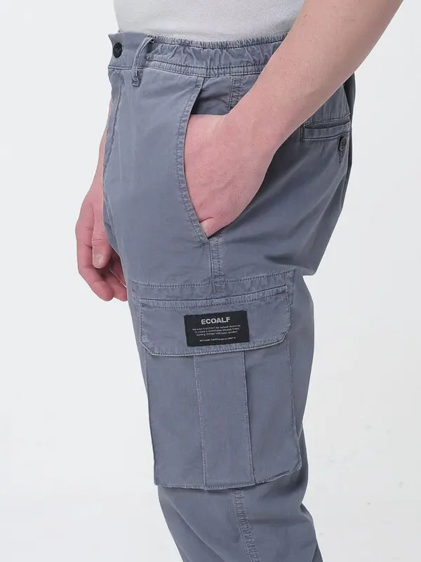ECOALF Recycled Cotton Cargo Pants - Grey