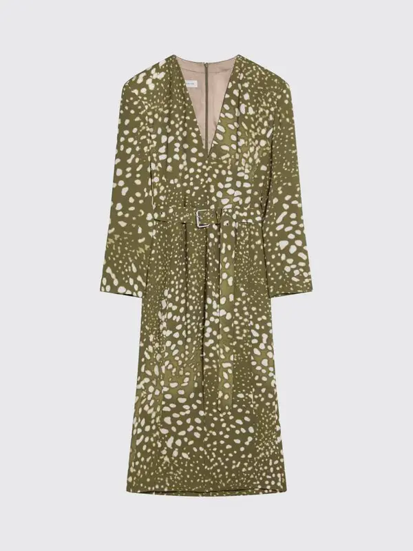 Dries Van Noten Printed Midi Dress