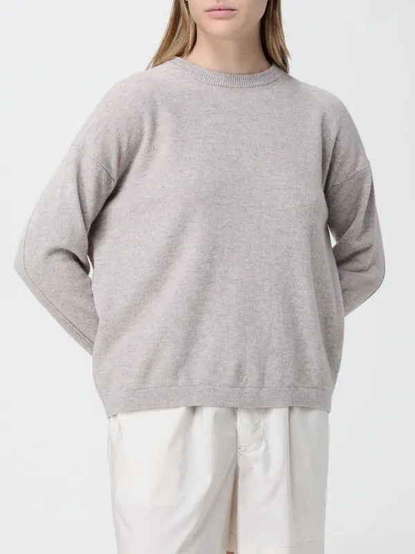 Max Mara Virgin Wool And Cashmere Crew-neck Pullover - Beige