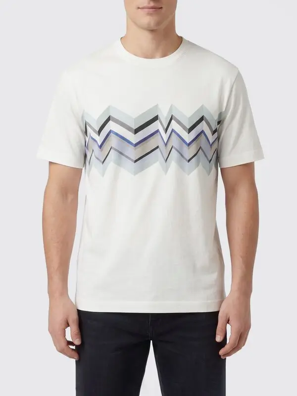 Missoni Zig-zag Cotton T-shirt - White