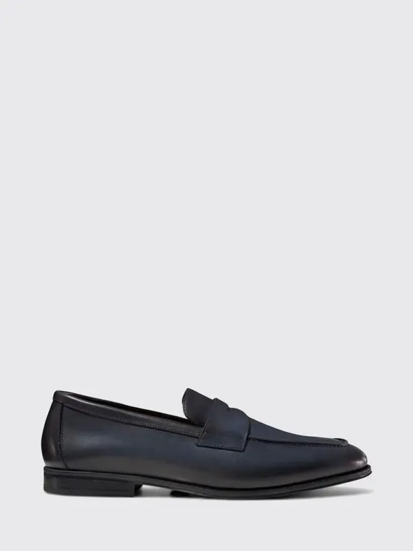 DOUCAL'S Leather Loafers - Blue