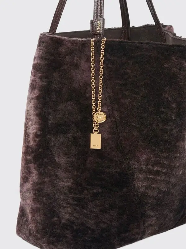 Chloé Spin Shearling Bag