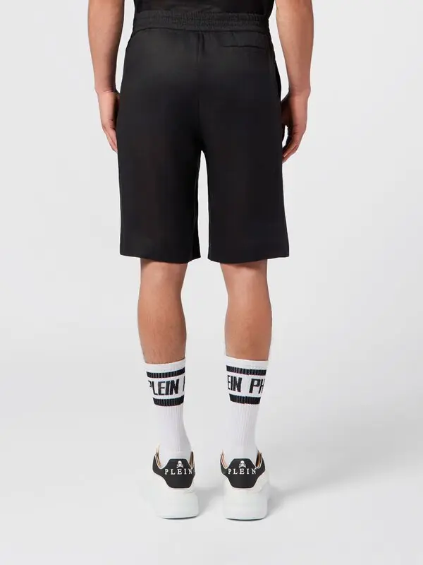 Philipp Plein Technical Fabric Jogging Shorts