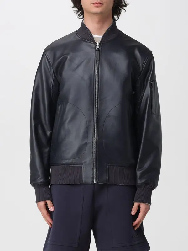 Mackage Leather Bomber Jacket