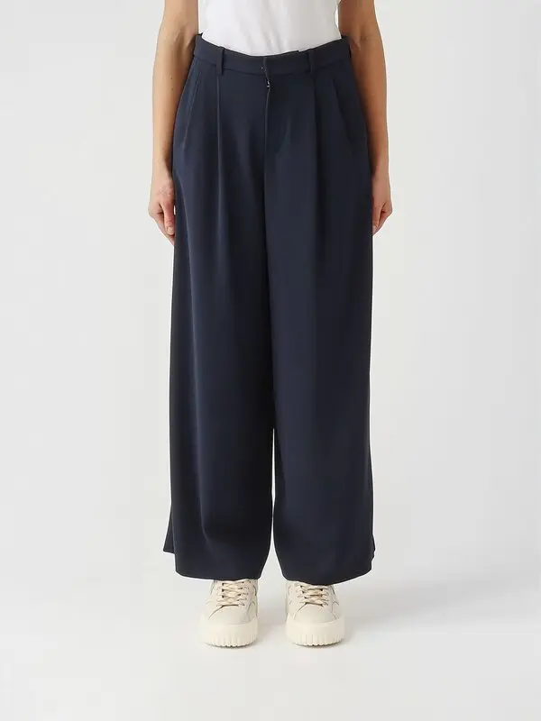 Max Mara Crêpe Wide-leg Trousers