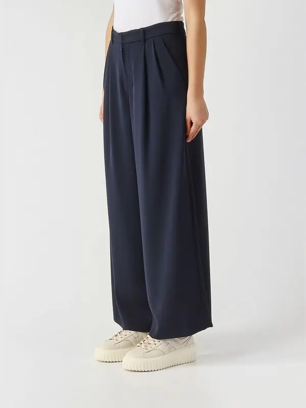 Max Mara Crêpe Wide-leg Trousers