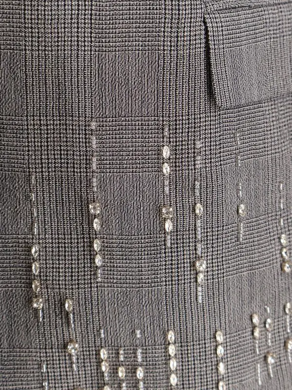 GOLDEN GOOSE Virgin Wool Blazer With Crystal Embellishments