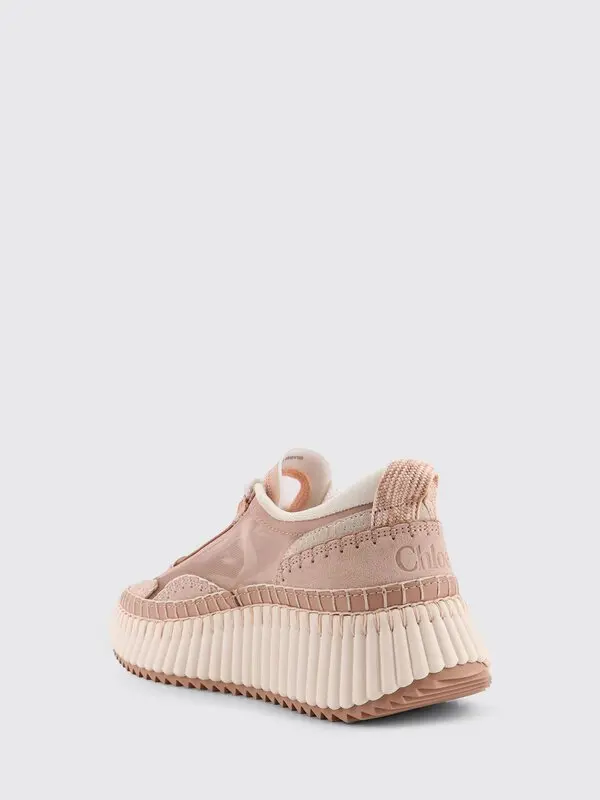Chloé Nama Mesh Nylon Sneakers