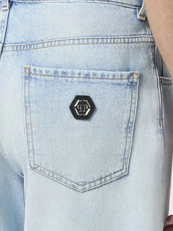 Philipp Plein Sports Shorts - Denim
