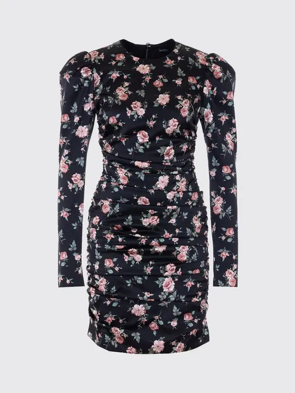 Dolce & Gabbana Floral Print Silk Mini Dress