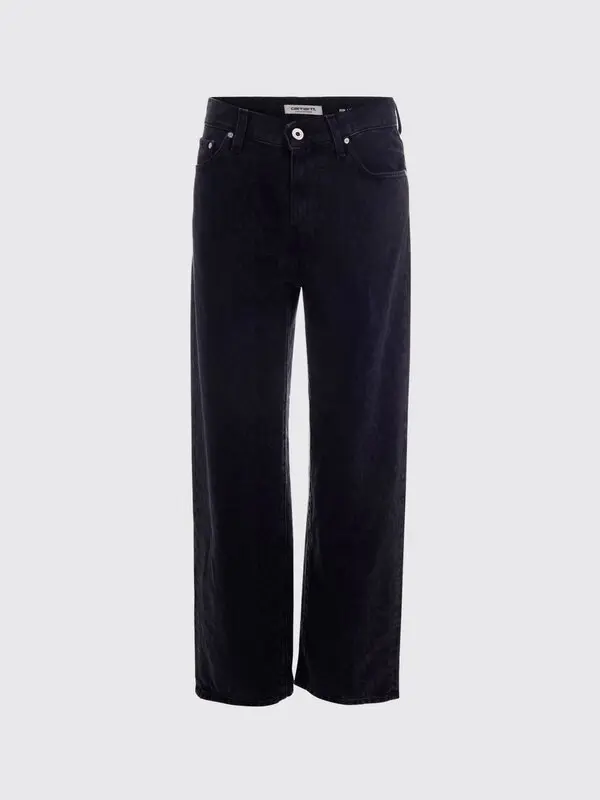 Carhartt Work In Progress Cotton Denim Wide Leg Jeans