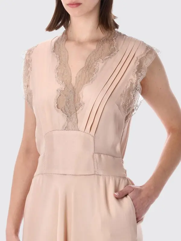 MAISON MARGIELA Silk Blend Dress - Pink