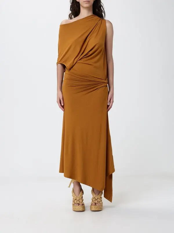 120% Lino Dress - Leather