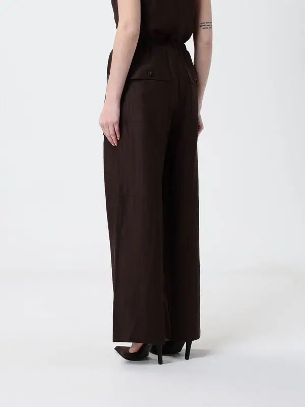TELA Linen Blend Cargo Trousers