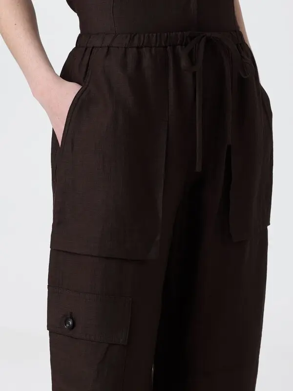 TELA Linen Blend Cargo Trousers