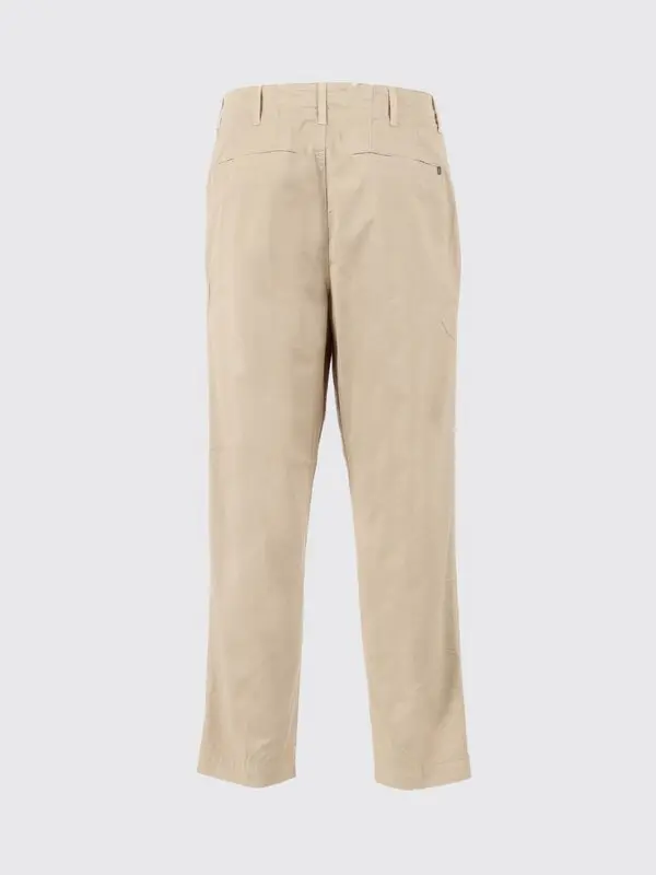 DONDUP Stretch Cotton Chino Trousers - White