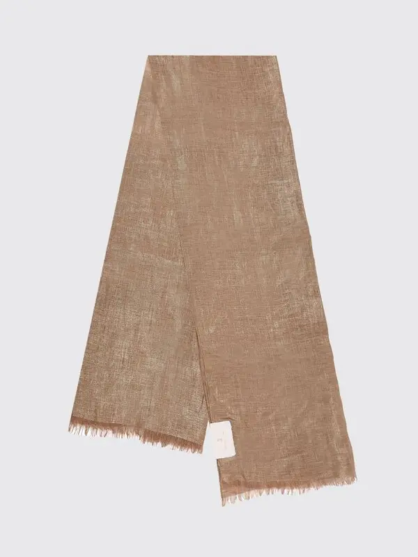 Brunello Cucinelli Linen Scarf - Brown