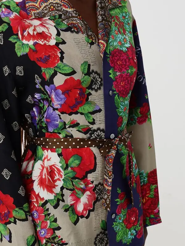 Moschino Printed Silk Shirt