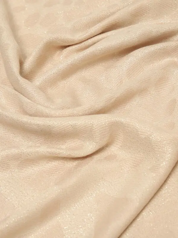 Liu Jo Jacquard Animal Print Viscose Blend Stole