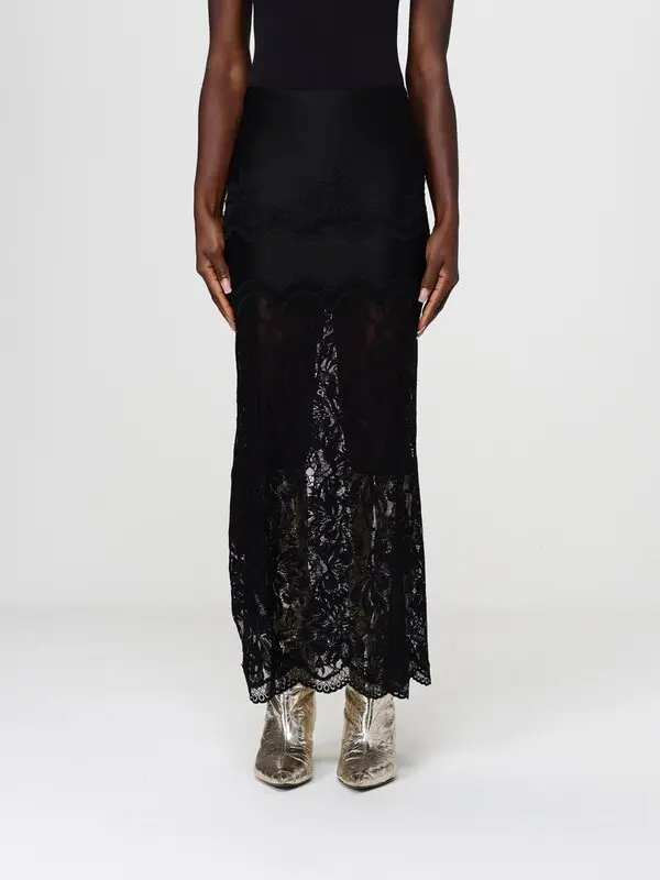 Rabanne Lace Midi Skirt