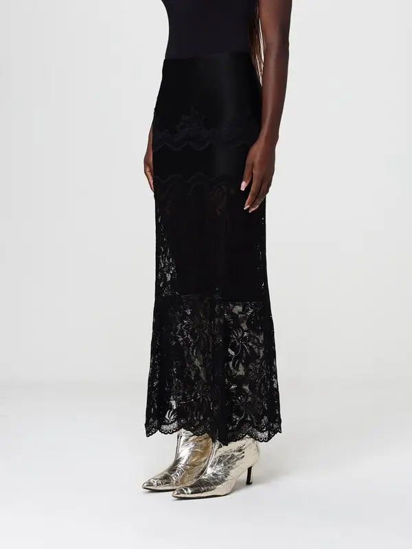 Rabanne Lace Midi Skirt