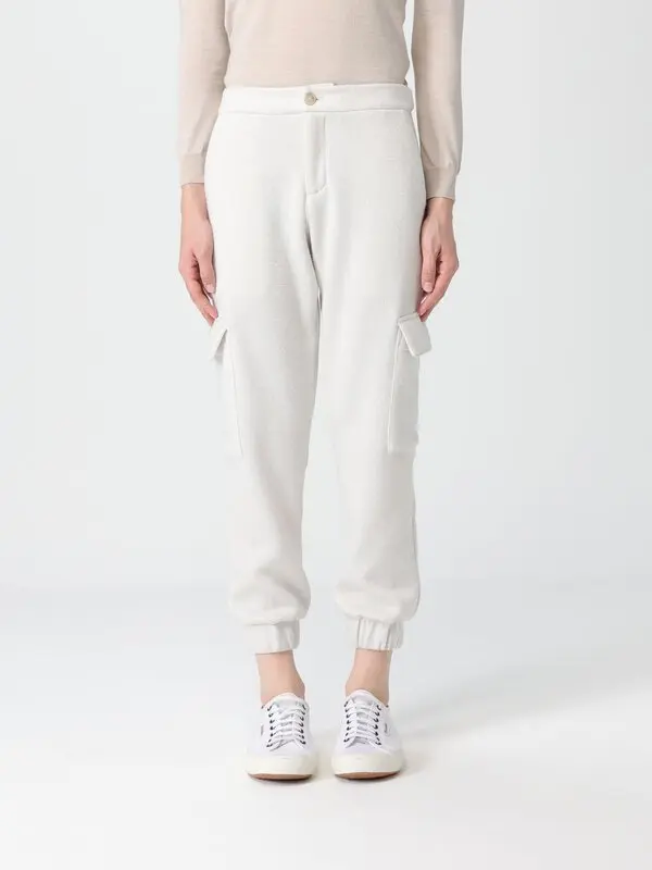 MASON'S Trousers Colour - White