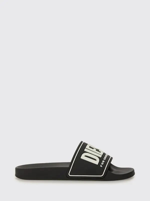 DIESEL® Sa-mayemi Rubber Sliders With Logo