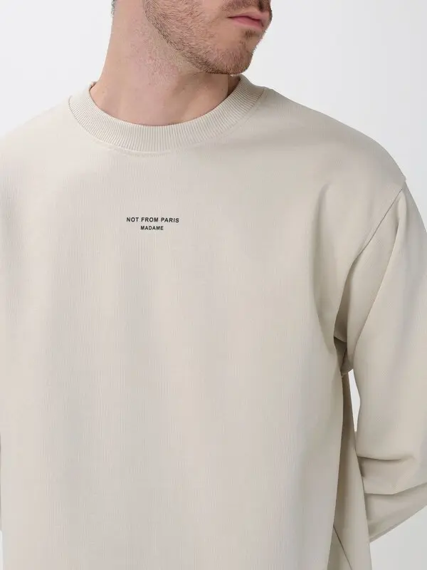 Drole De Monsieur Sweatshirt Colour - Beige