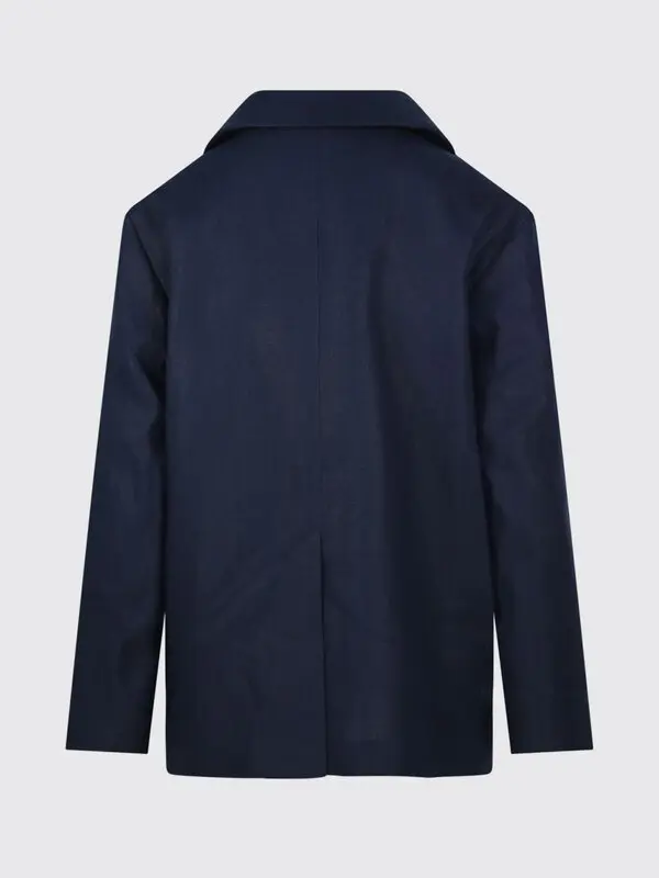 Max Mara Single-breasted Linen Blazer - Blue