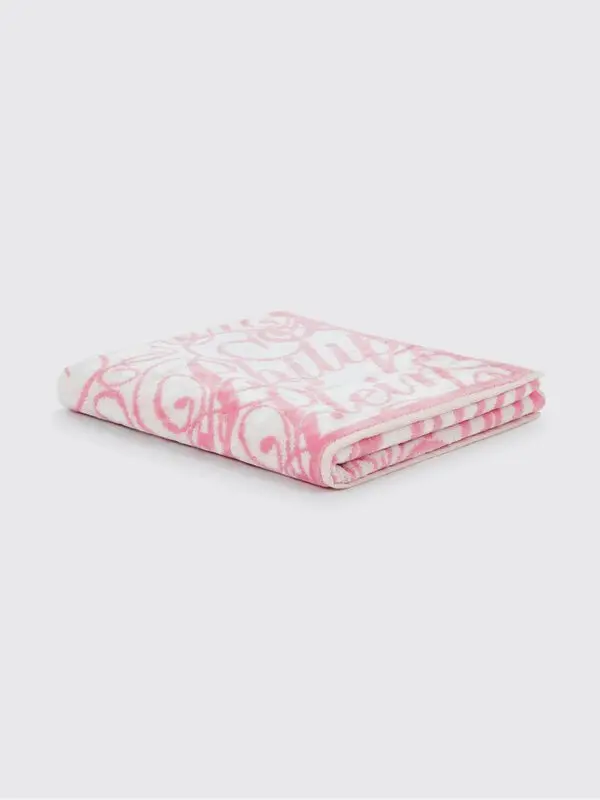 Philipp Plein Bath And Beach Towels Lifestyle Colour - Fuchsia