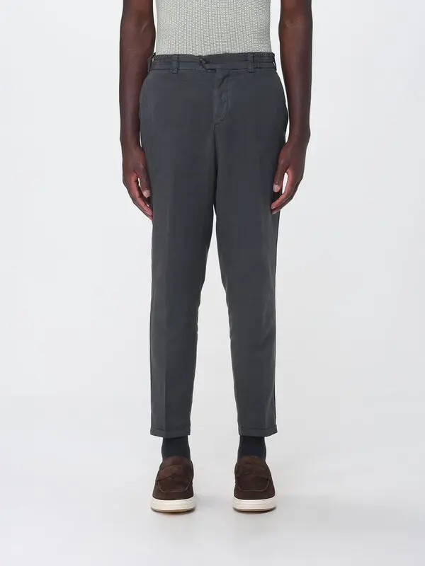PT TORINO Linen Blend Chino Trousers