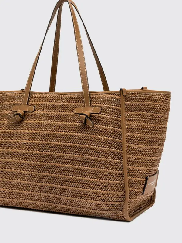 GIANNI CHIARINI Marcella Club Shoulder Bag - Brown