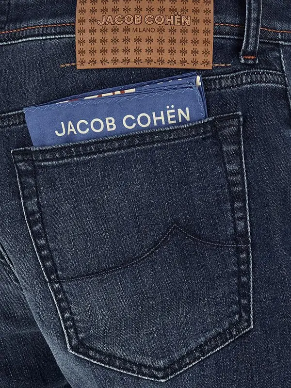Jacob Cohen Cotton Denim Slim Fit Jeans
