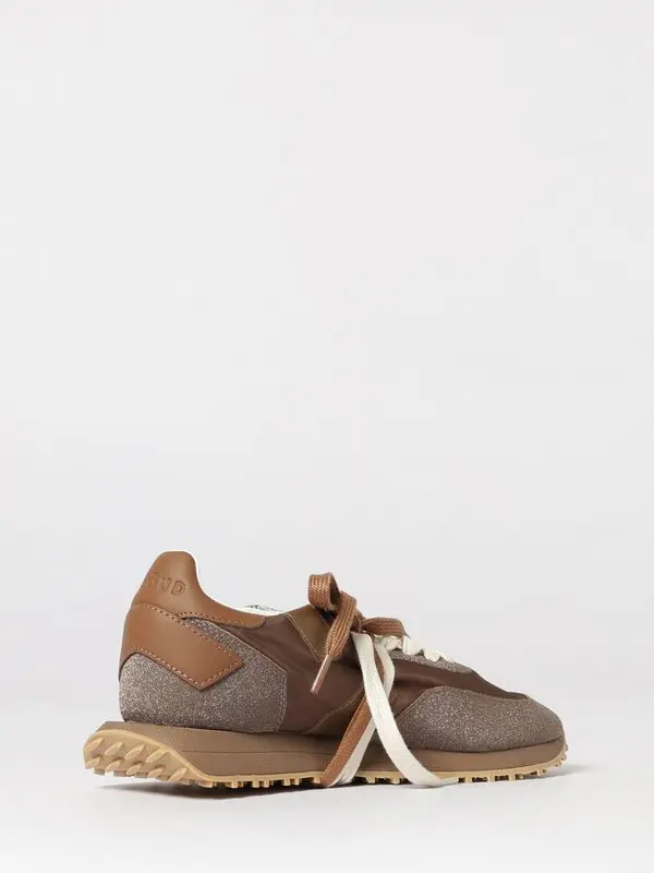 GHOUD VENICE Rush Glitter Fabric And Nylon Sneakers - Brown