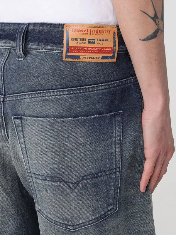 DIESEL® 1997 D-enim Wide Leg Denim Jeans