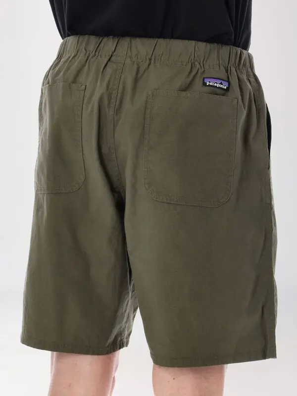 Patagonia Drawstring Cotton Blend Shorts - Green