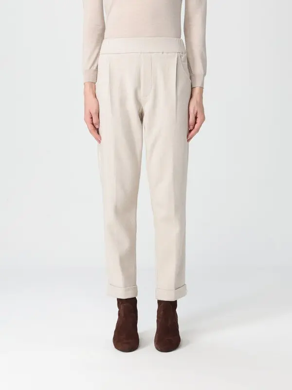 MASON'S Trousers Colour - White