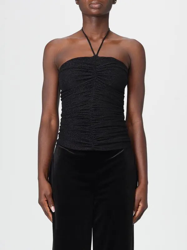 Alexandre Vauthier Halter Neck Ruched Top