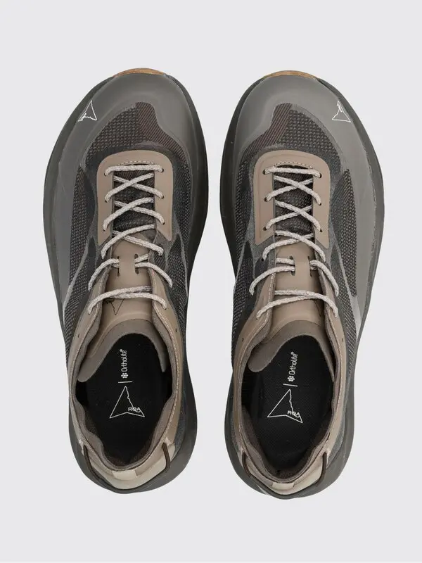 ROA Sella Water-repellent Nylon And Rubber Sneakers - Brown