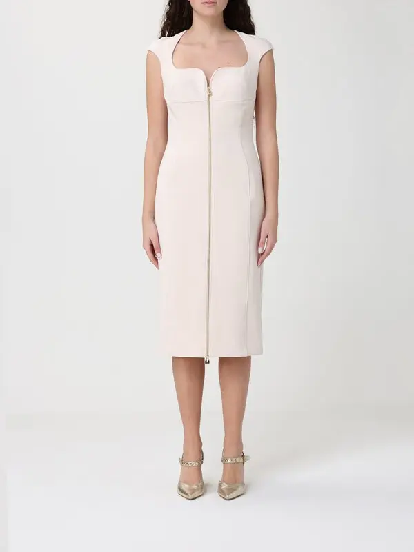 Elisabetta Franchi Corset Dress - Butter
