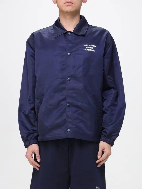 Drole De Monsieur Printed Jacket - Blue