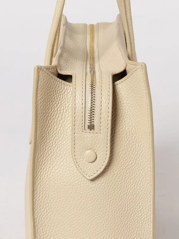 COCCINELLE Hammered Leather Shoulder Bag