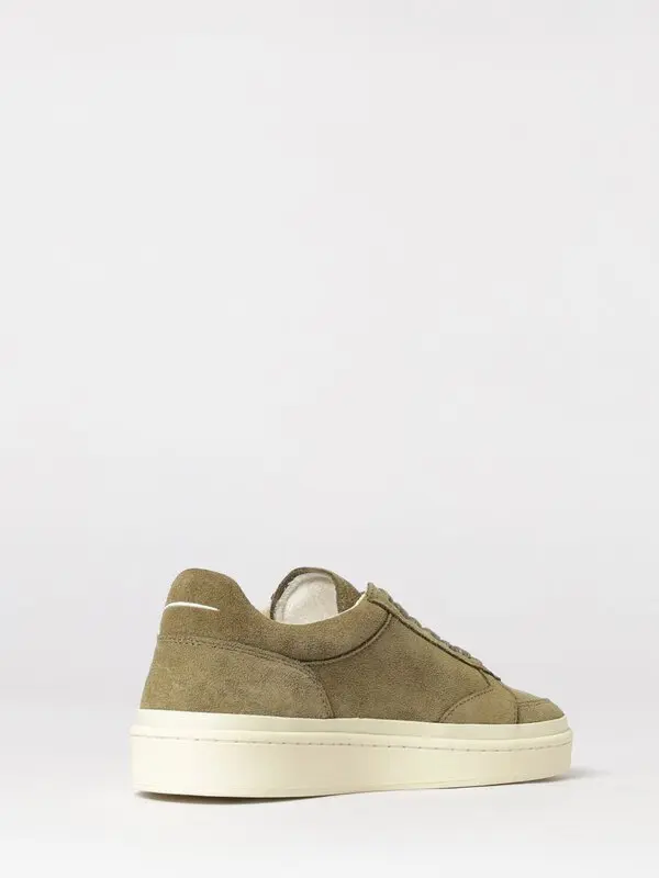 GHOUD VENICE Low Top Suede Sneakers - Olive
