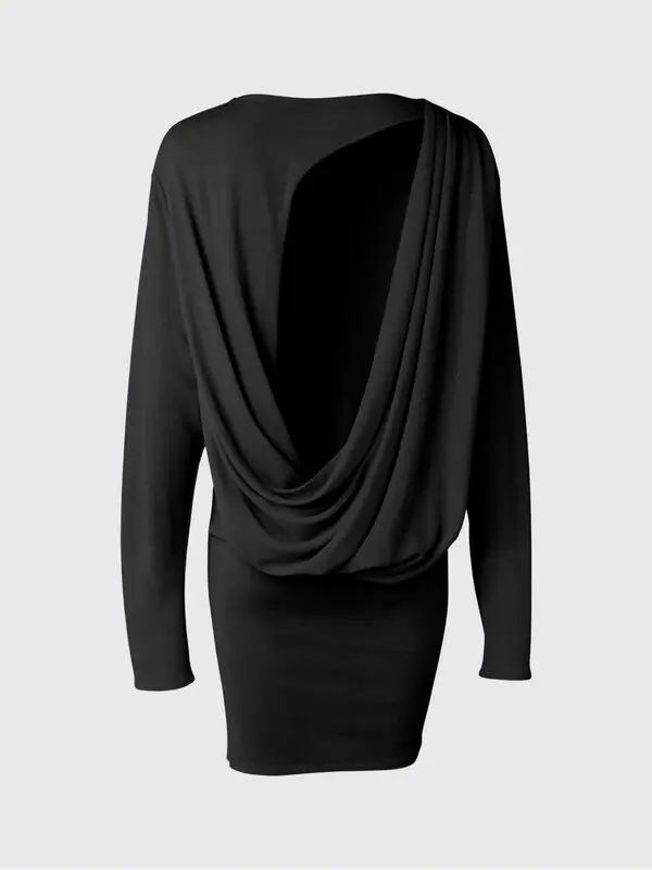 Jacquemus Viscose Dress - Black