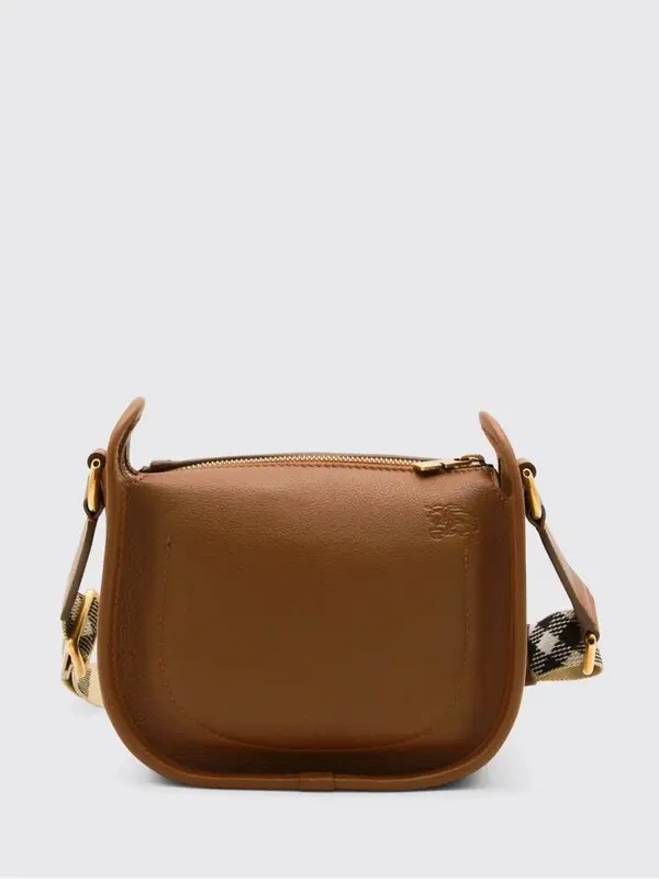 Burberry B-clip Leather Mini Crossbody Bag