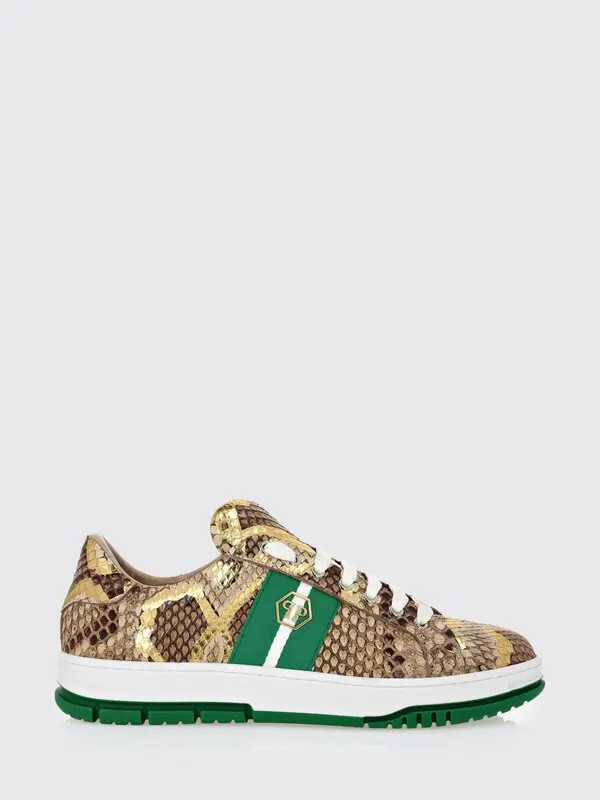 Philipp Plein Python Leather Sneakers