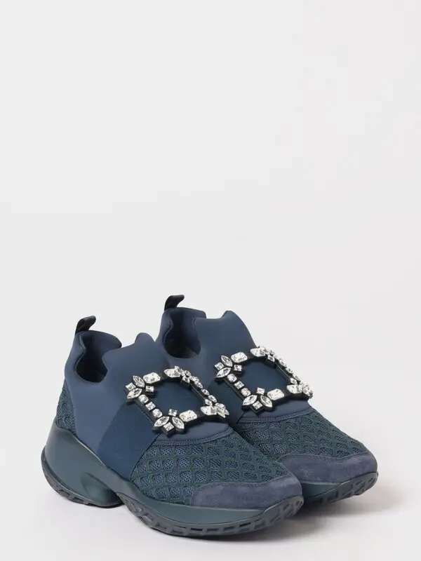 ROGER VIVIER Viv' Run Jewel Buckle Sneakers